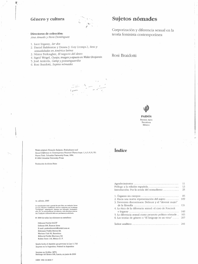 Braidotti | PDF