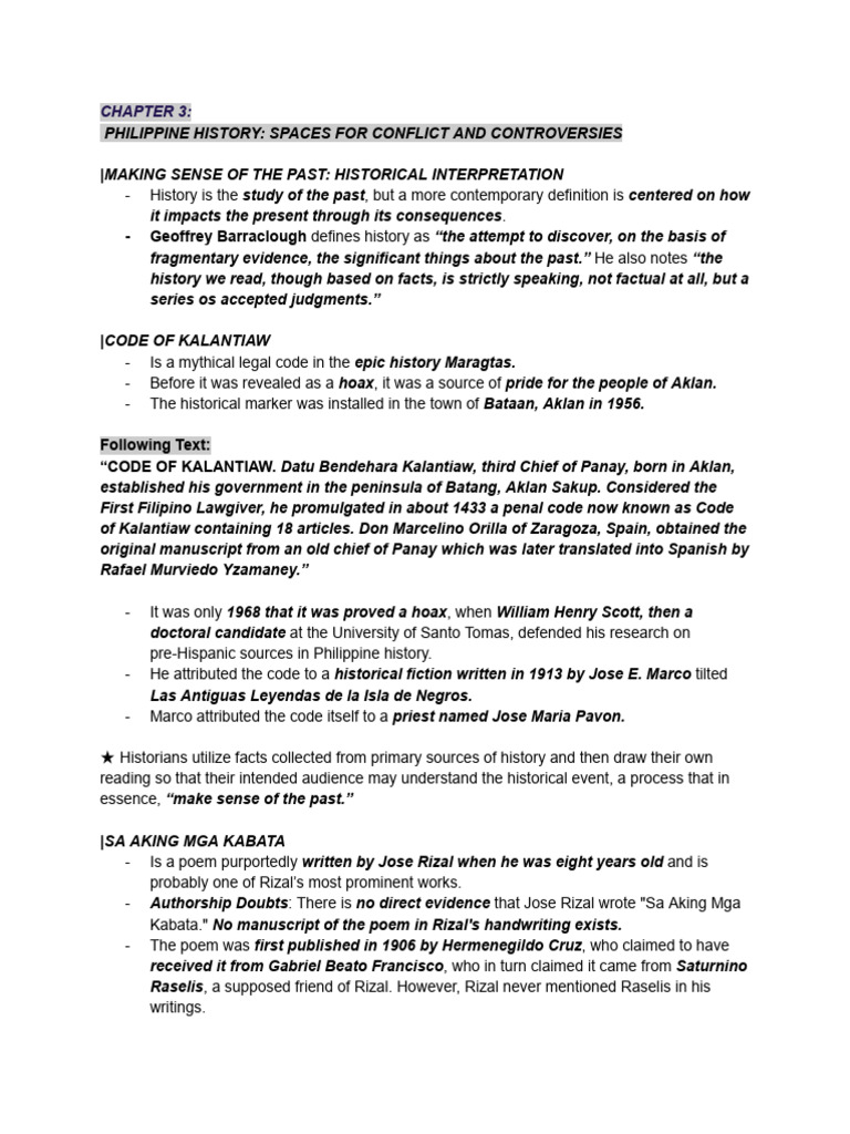 RPH INTRO - CS 1 Reviewer | PDF | Social Science