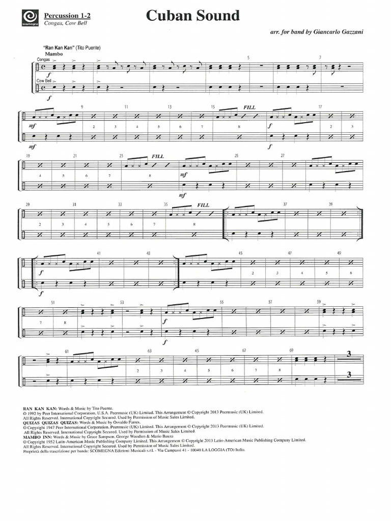 Percussioni 1-2 | PDF