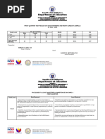 Template of Monitoring and Checking Sheet | PDF