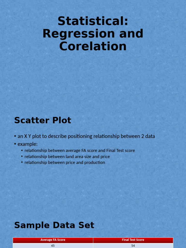 Sec 5 CP 1A - Scatter Plot - Linear Regression - Corelation | PDF | Linear Regression | Least ...