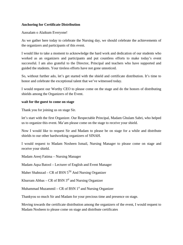 Anchoring For Certificate Distribution | PDF | Career & Growth | Home ...