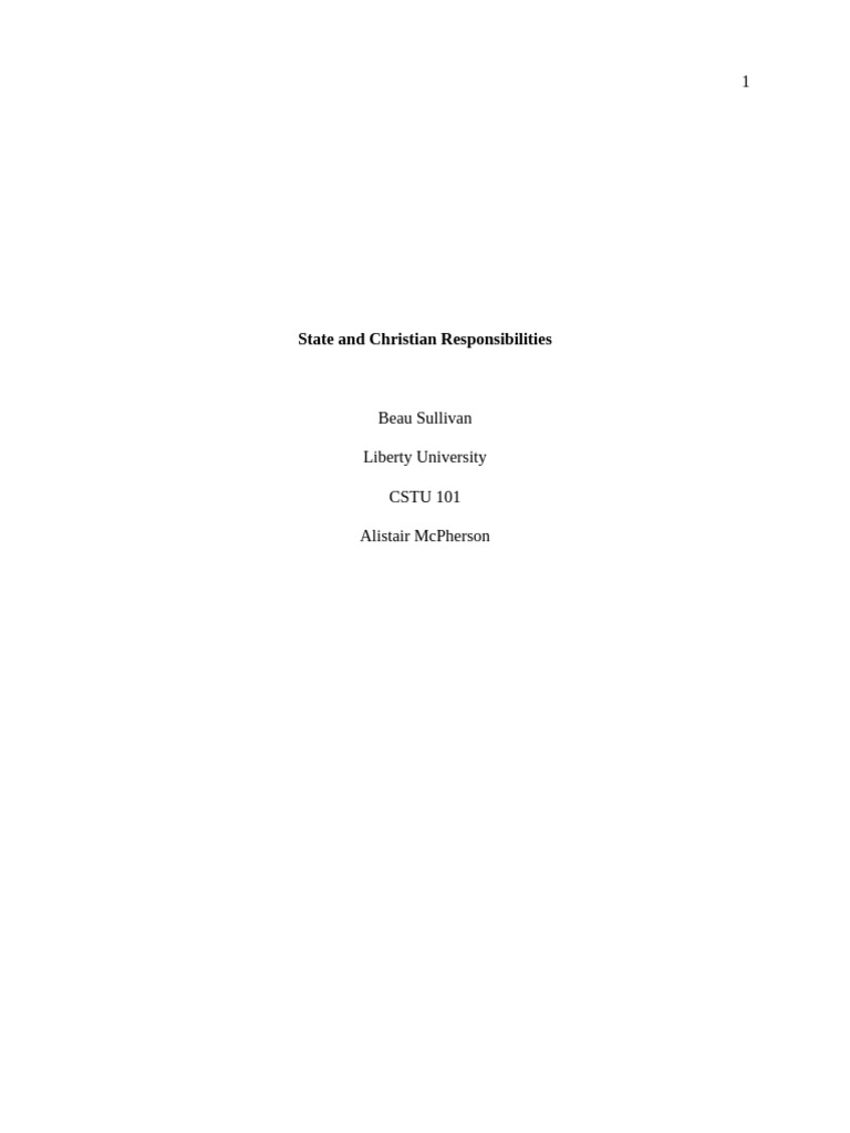 Responding To The Poor Assignment | PDF | Redistribution Of Income And ...