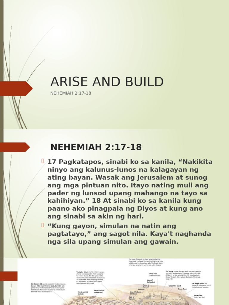 Arise and Build | PDF