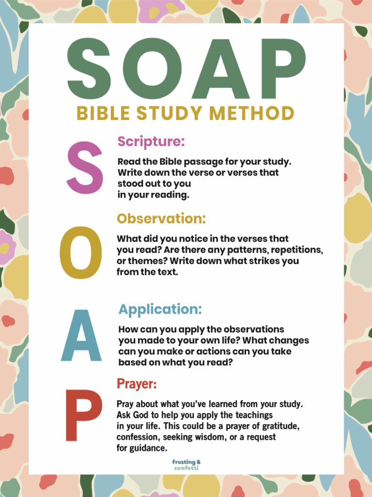 Soap Method Printable | PDF
