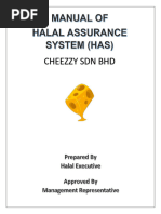 Halal Statement Template | PDF