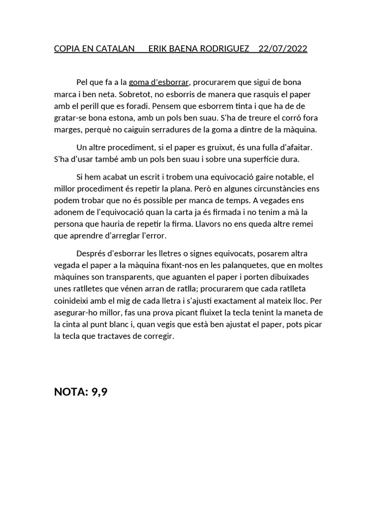 Catalan | PDF