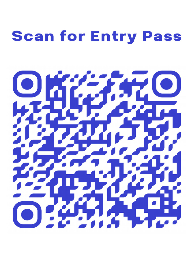 Scan for Entry Pass | PDF