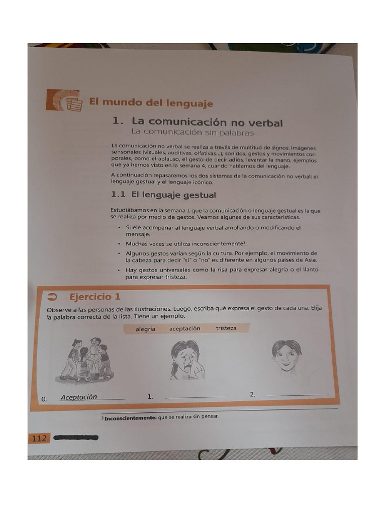 Tarea Com. y Leng. 1o. Básico | PDF