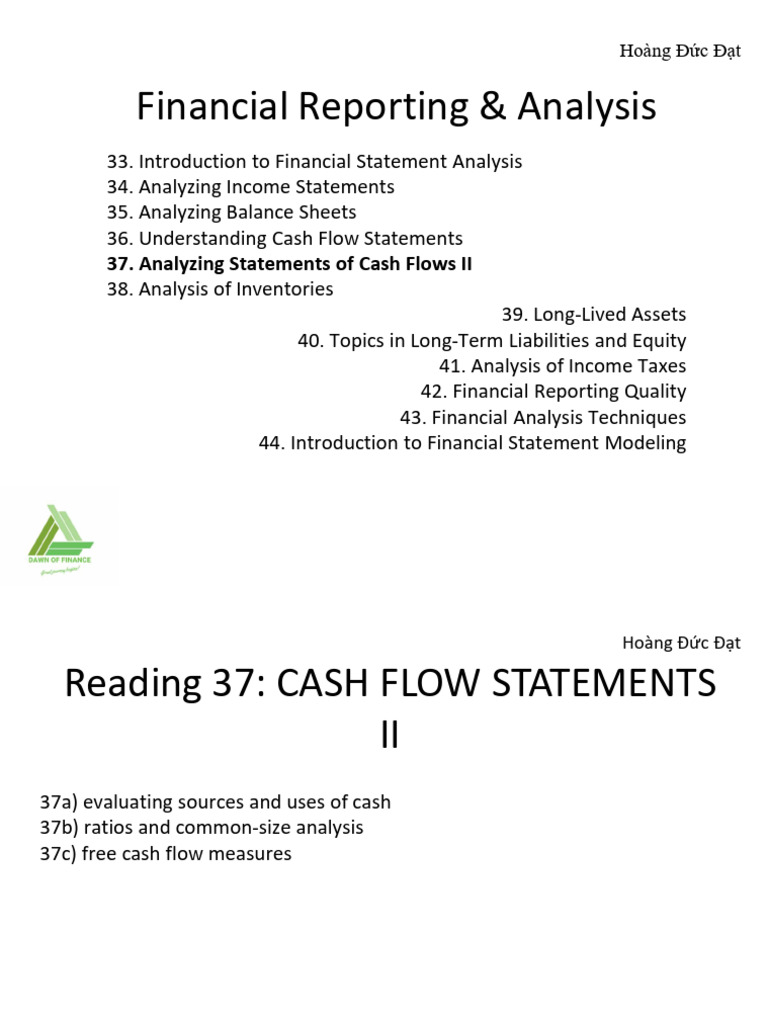 Financial Reporting _ Analysis 37 | PDF