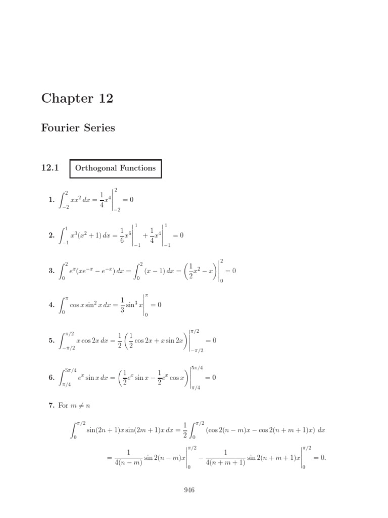 12장 솔루션 | PDF | Mathematical Concepts | Functions And Mappings