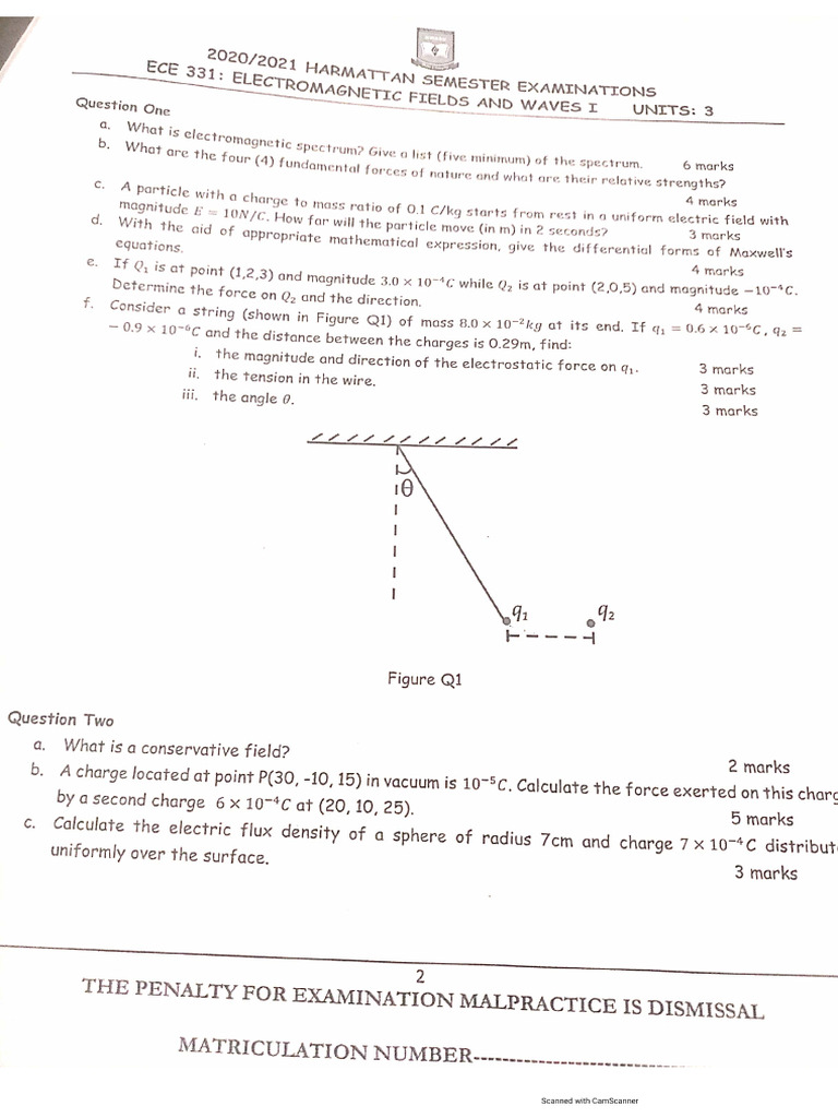 ECE331 Past Questions | PDF