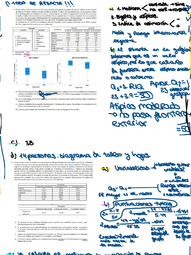 Ejer Estadísticas | PDF