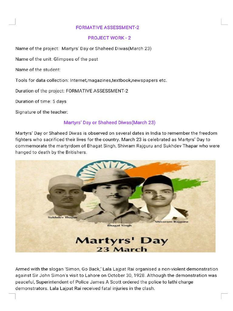 8th English FA2 Project | PDF