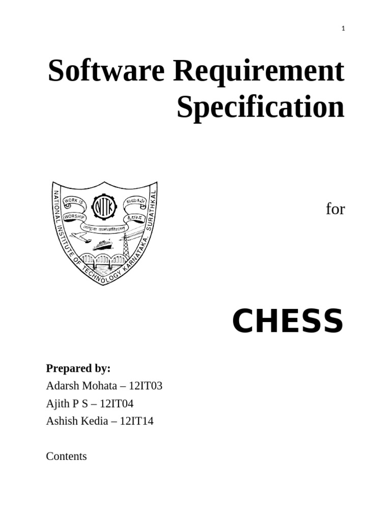 Software Requirement Specification | PDF | Computing | Computer Engineering