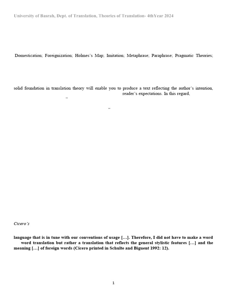 Chapter 1 2024 (2) | PDF | Translations | Linguistics