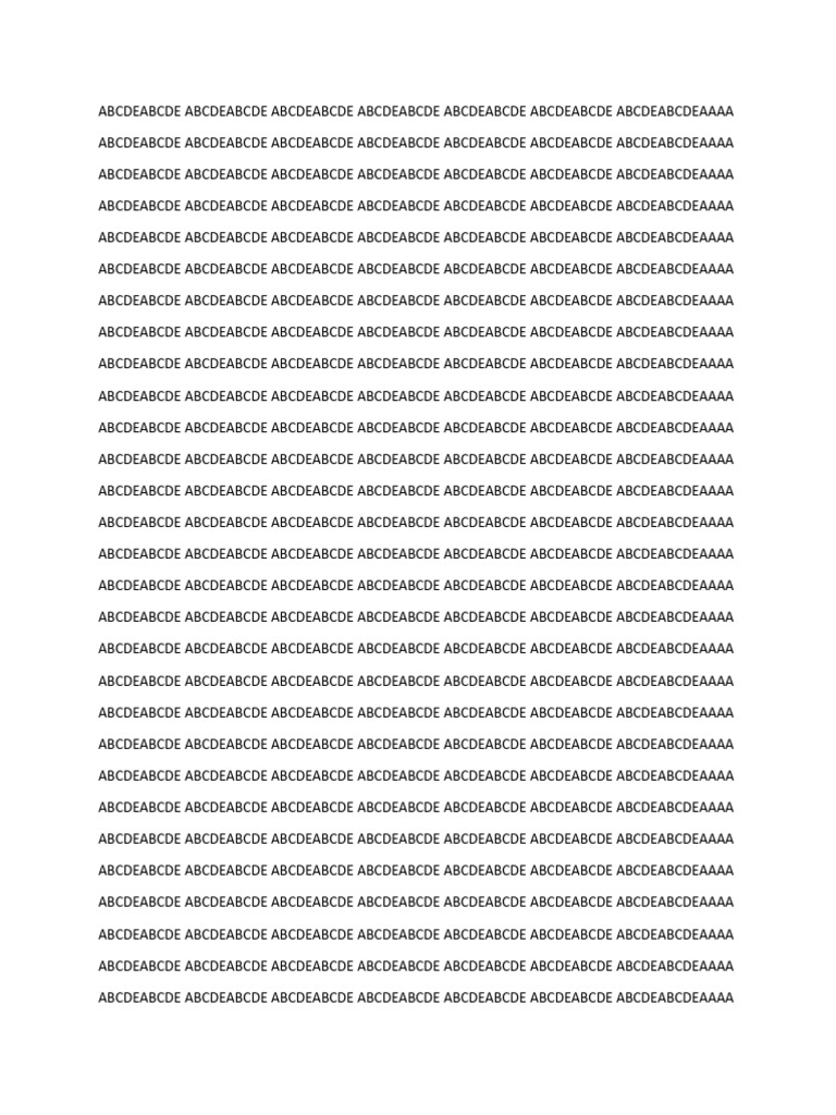 ABCDE | PDF | Cooking, Food & Wine | Lifestyle