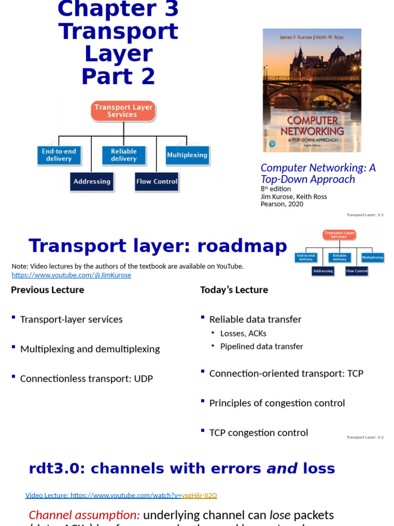 Transport Layer - Part 2 | PDF | Transmission Control Protocol ... Transport Layer - Part 2 | PDF | Transmission Control Protocol ...