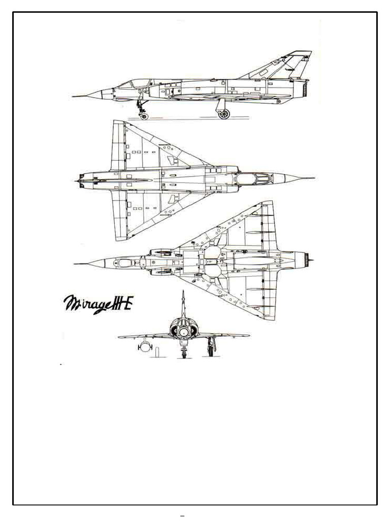 NATOPS Flight Manual Mirage IIIE | PDF | Jet Aircraft | Transport