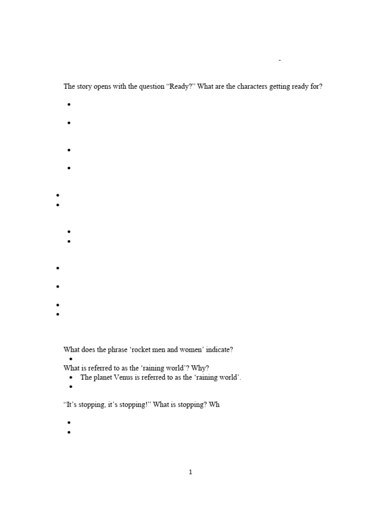Margot's Memories of the Sun on Venus | PDF | Sun | Venus
