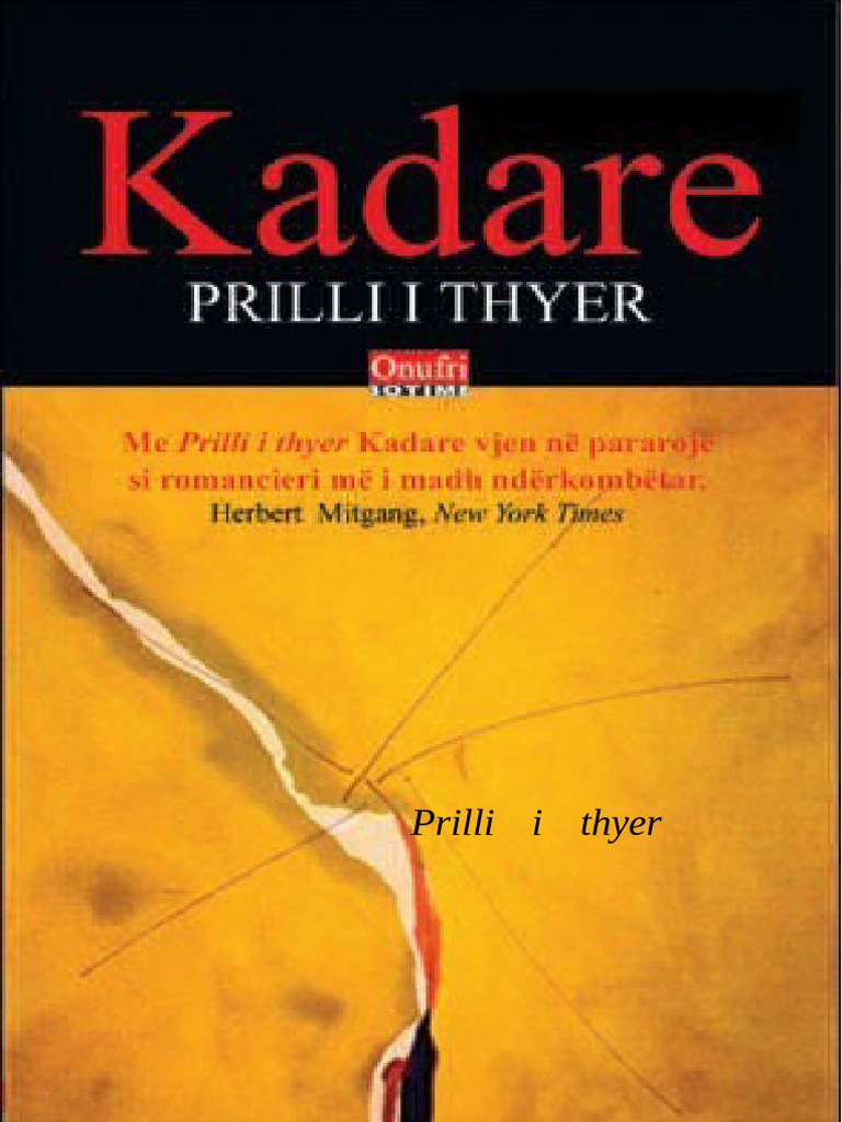 Ismail Kadare Prilli I Thyer | PDF