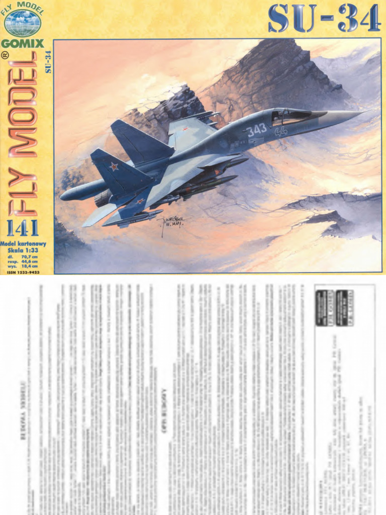 [Fly Model 141] - Su-34_text | PDF