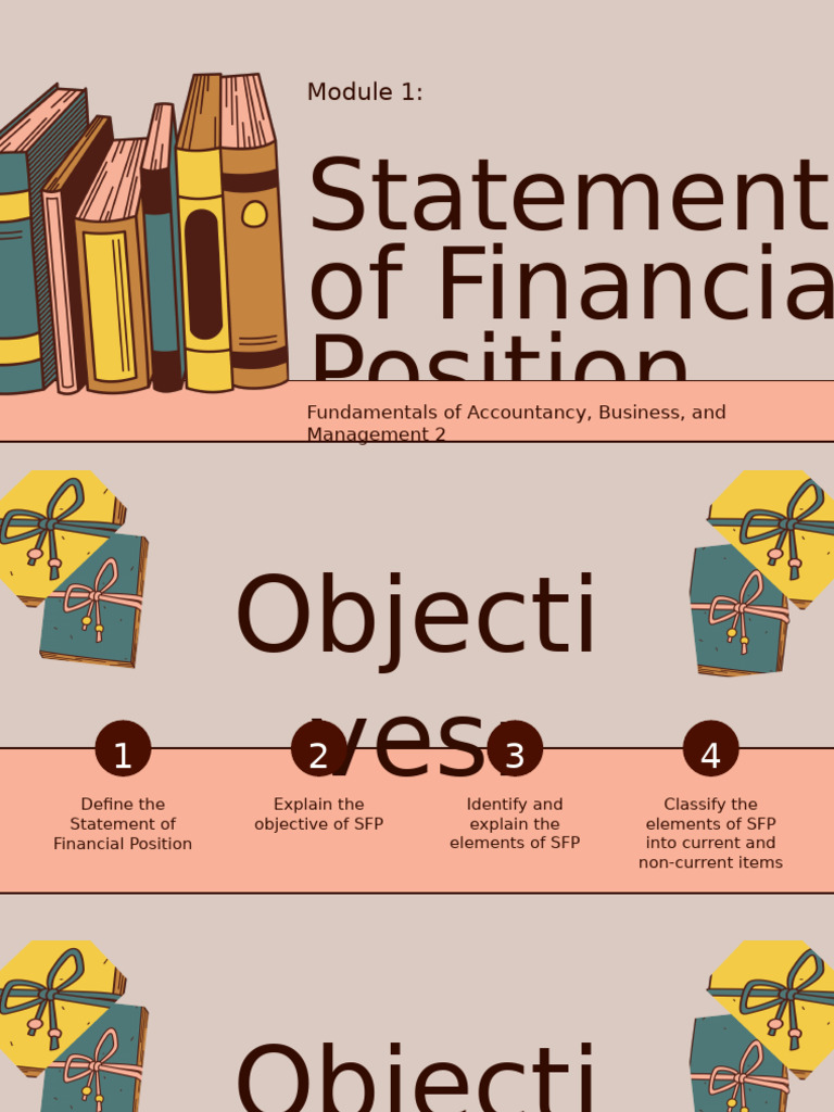 m1 Statement of Financial Position | PDF | Balance Sheet | Equity (Finance)