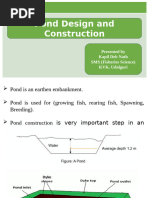 Fish Pond Design and Construction Guide | PDF | Pond | Drainage