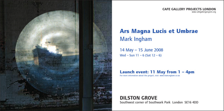 Cafe Gallery Projects: Dilston Grove | PDF