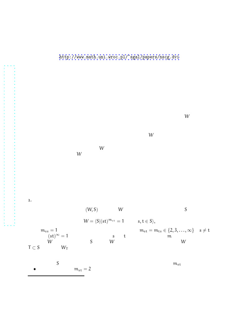 Gal-2005-On Normal Subgroups of Coxeter Groups Generated by Standard Parabolic Subgroups | PDF ...
