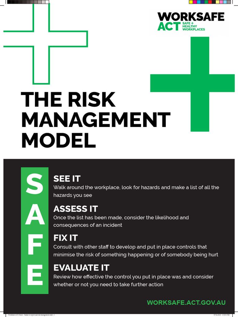 WorkSafe ACT Poster Risk Management Model UPDATED | PDF