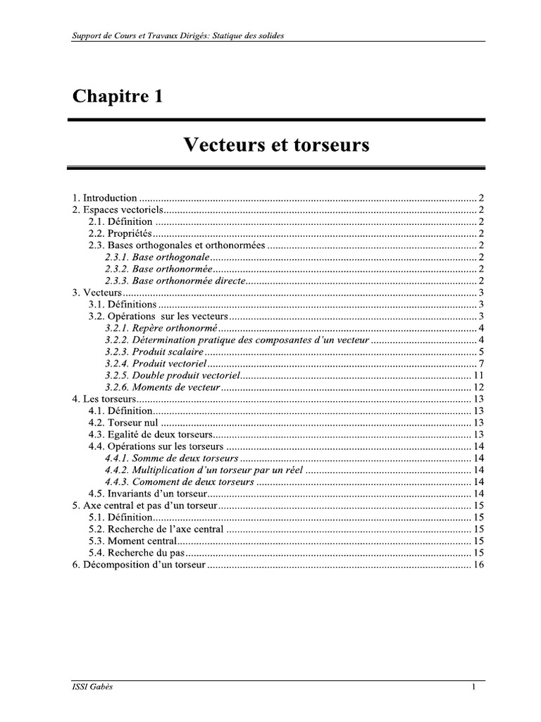 Chapitre-1 Corrigã | PDF