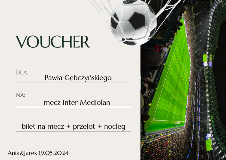 White Minimal Gift Voucher Card | PDF