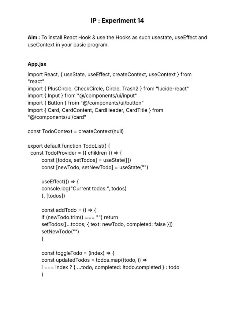 Pract 14 Code 1 Pdf Computing Computer Programming 