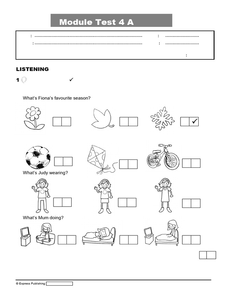 Module Test 4A: Units 7-8 | PDF