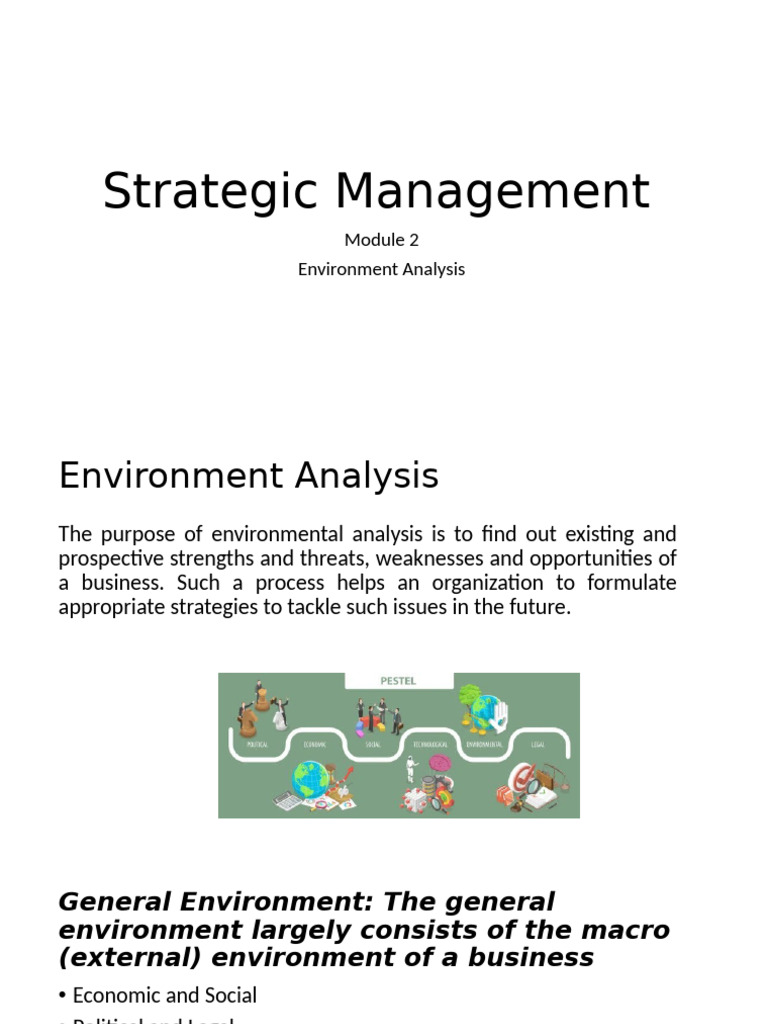 SM Module 2 | PDF | Mergers And Acquisitions | Strategic Management