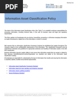 Oregon Data Classification Policy | PDF | Information Security | Computer Security