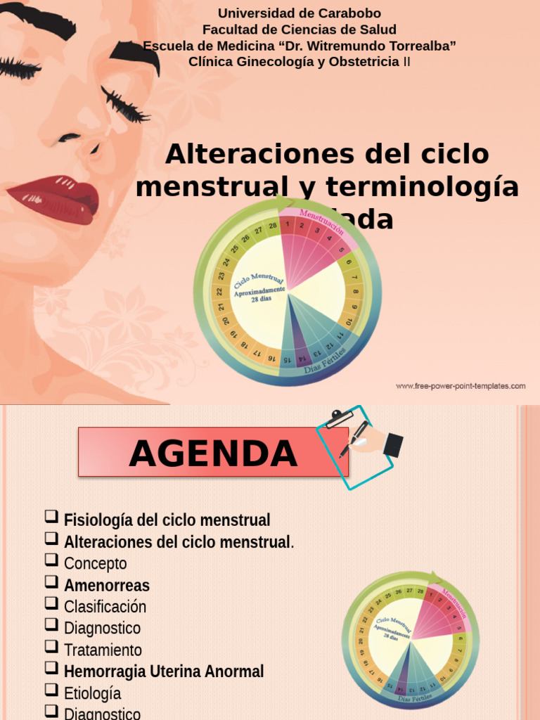 Alteraciones Del Ciclo Menstrual | PDF | Ciclo menstrual | Ovario