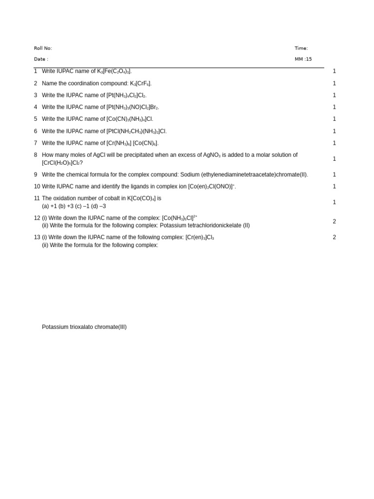 Coordination Assignment 1 | PDF | Teaching Methods & Materials