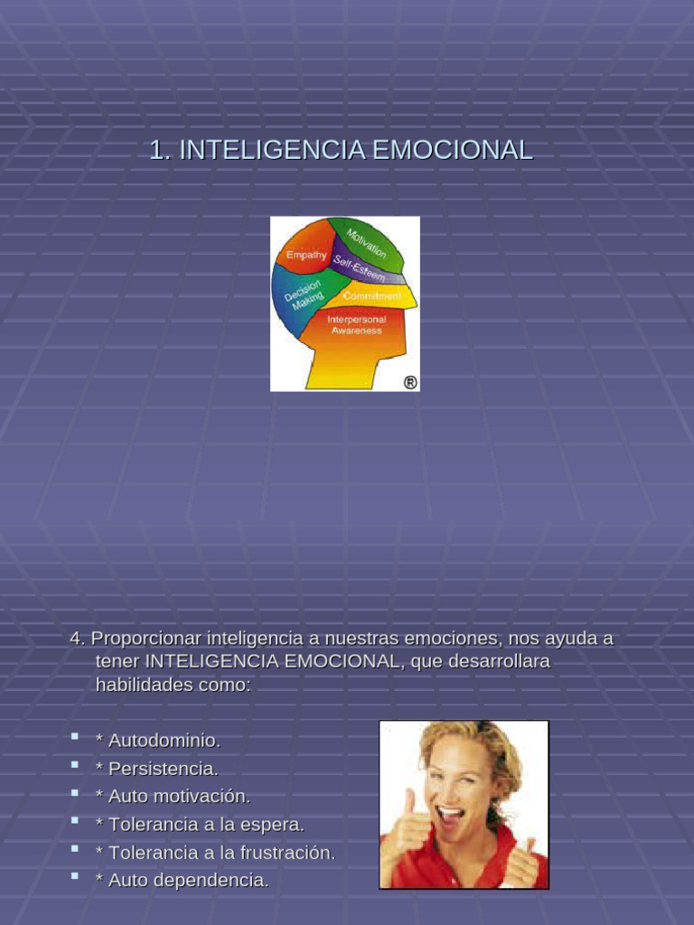 INTELIGENCIA EMOCIONAL | PDF | Las emociones | Inteligencia emocional