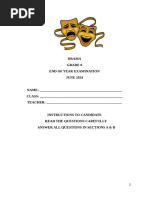 Grade 8 C.A June Memo | PDF