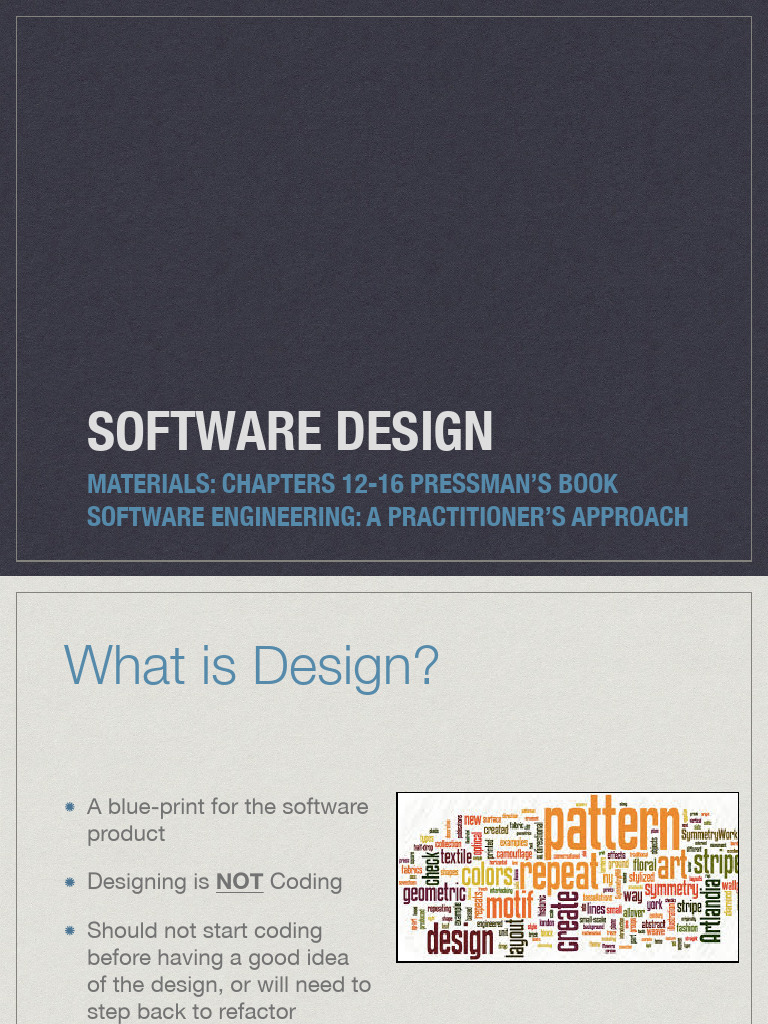 Software Engineering Software Design Notes | PDF | Modular Programming ...