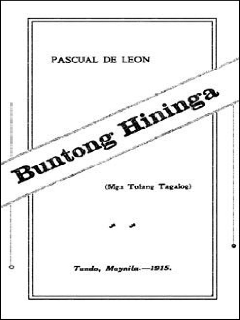 Buntong Hininga | PDF
