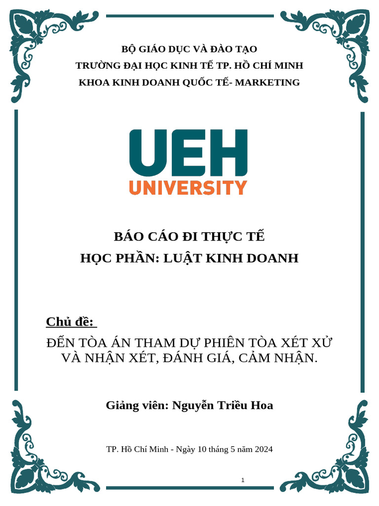 (LKD) Đi Tòa | PDF