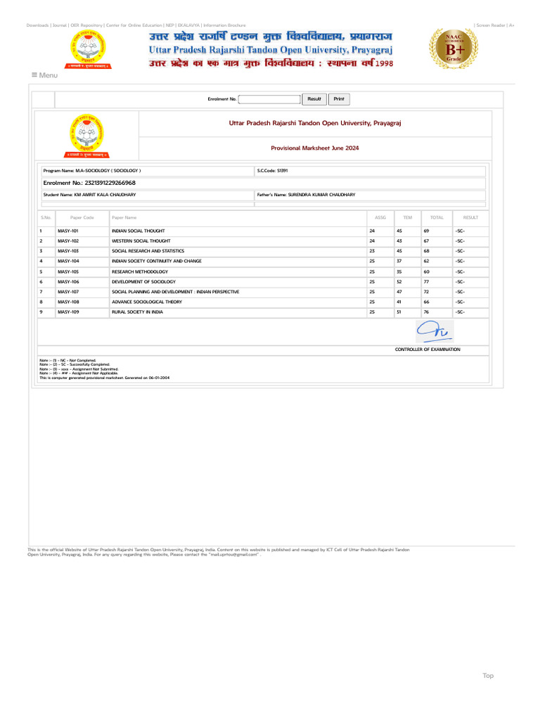 AP result | PDF | Methodology | Liberal Arts Education