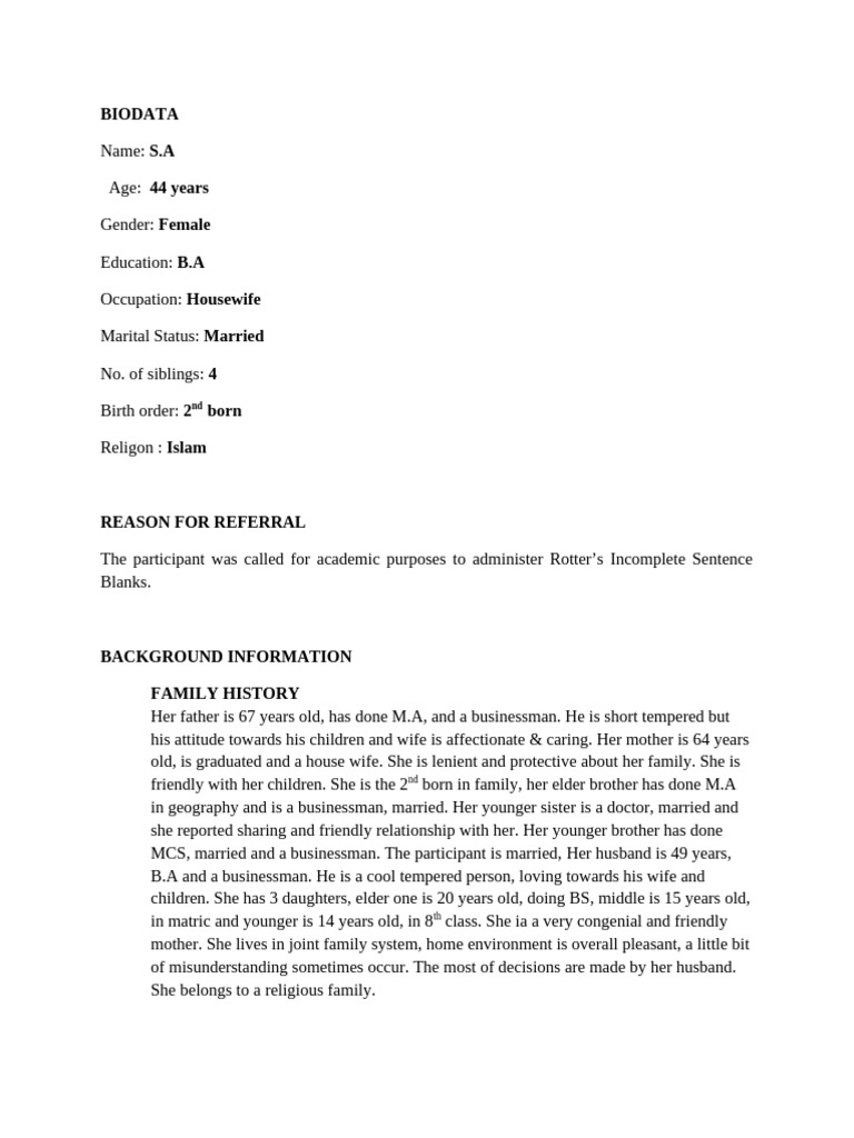 RISB | PDF | Psychology | Interpersonal Relationships