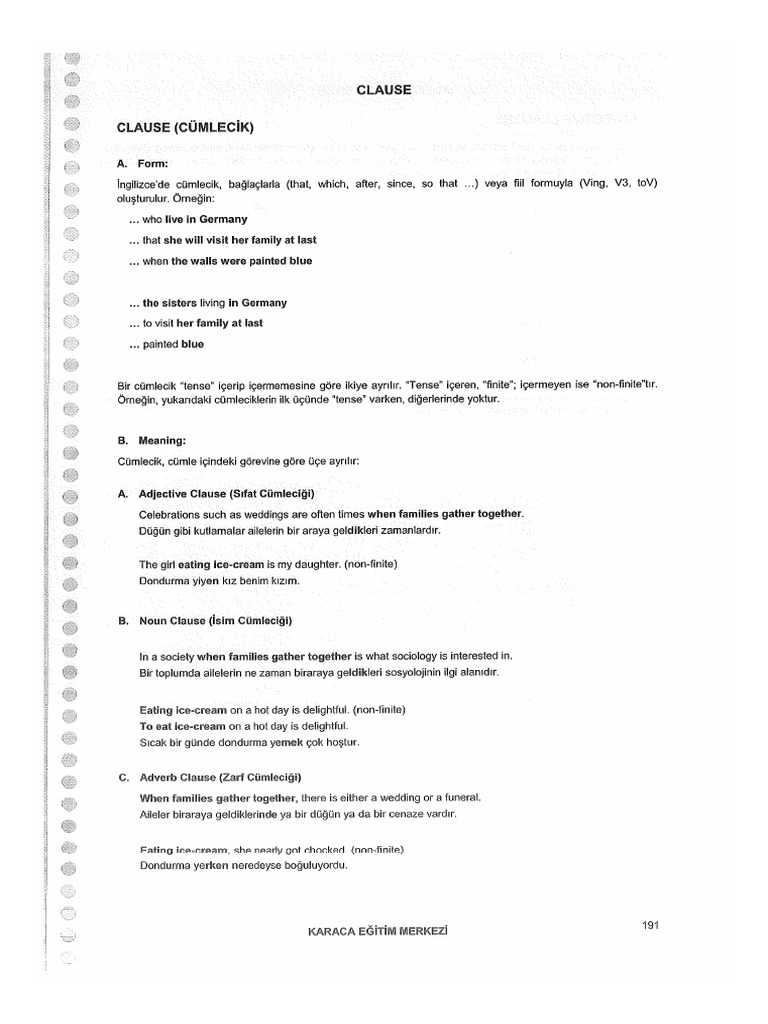 Adjective Clauses | PDF