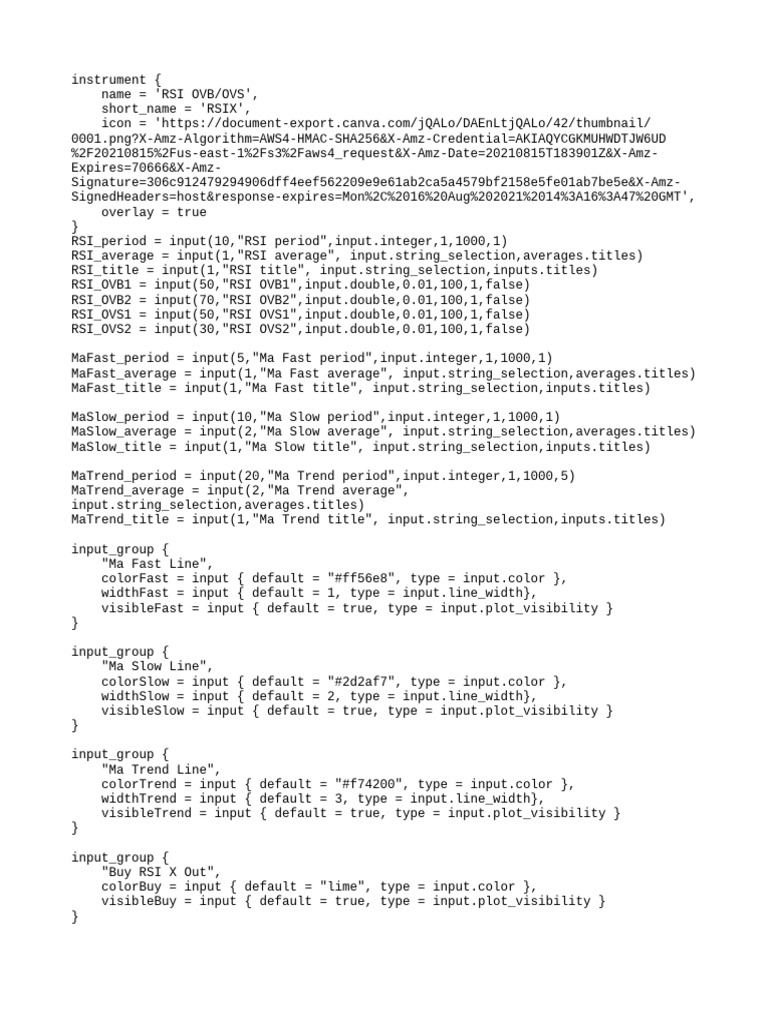 LuaScript RSI OVBOVS | PDF | Teaching Methods & Materials