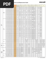 Watch Battery Cross Reference - Chart Guide | PDF | Companies | Energy ...