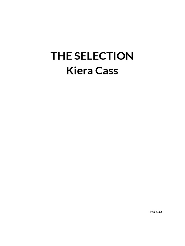 Book Review "The Selection" | PDF